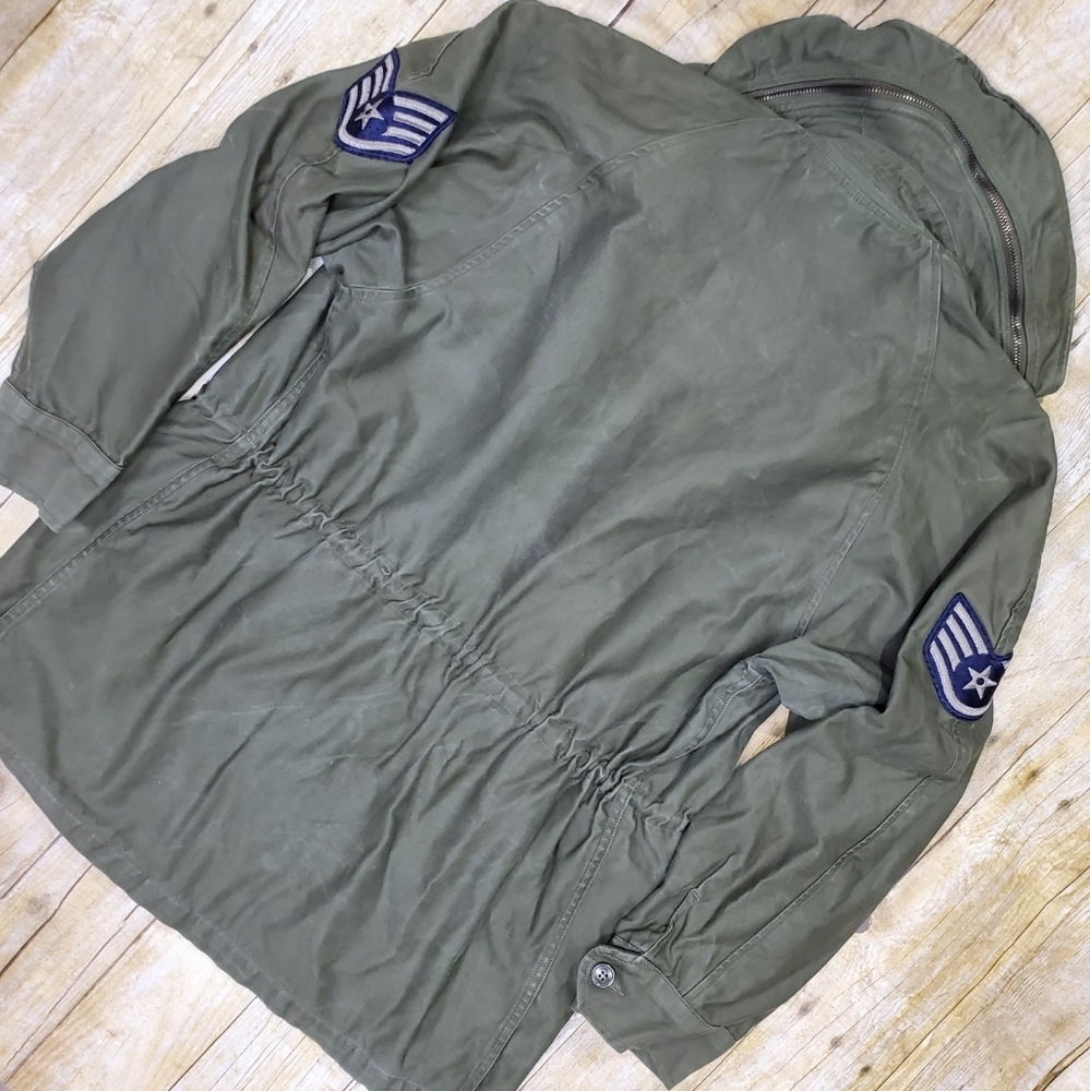 Vtg 1961 Usaf Air Force Field Jacket Size Sm Reg Cott… - Gem